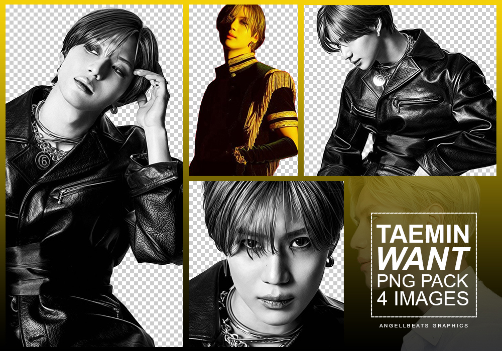 Taemin [Want] Png Pack (2) by AngellBeats on DeviantArt