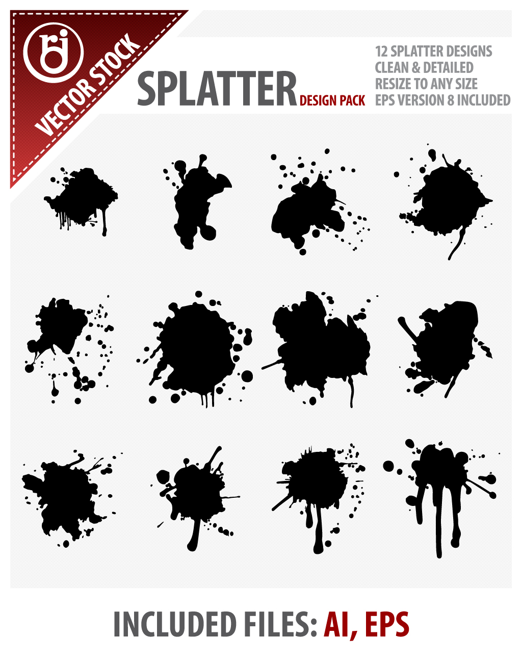 Splatter Design Pack by rjDezigns on DeviantArt