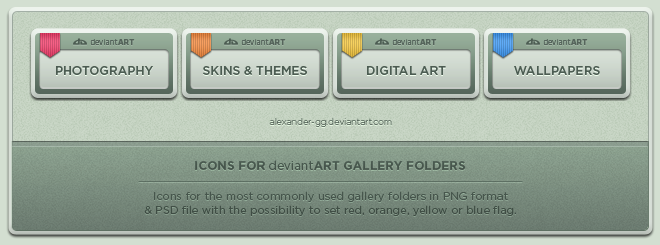 deviantART Gallery Icons by Alexander-GG on DeviantArt