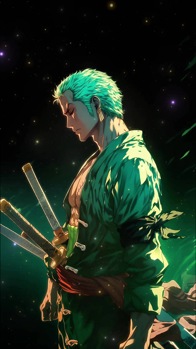 Animated wallpaper Zoro by EnigmaWallpaper on DeviantArt