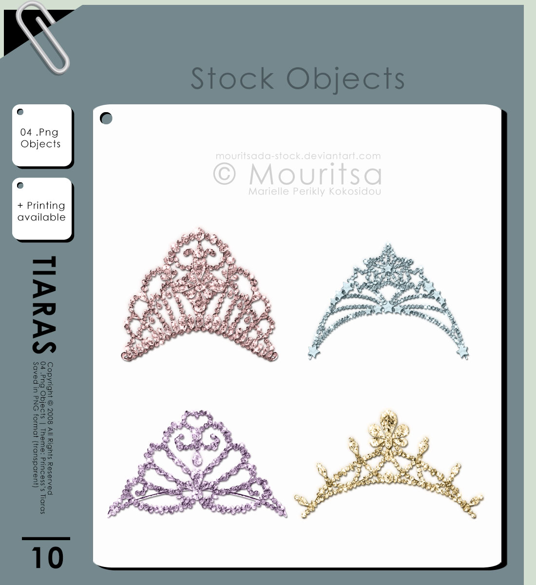 Object Pack - Tiaras by iMouritsa on DeviantArt