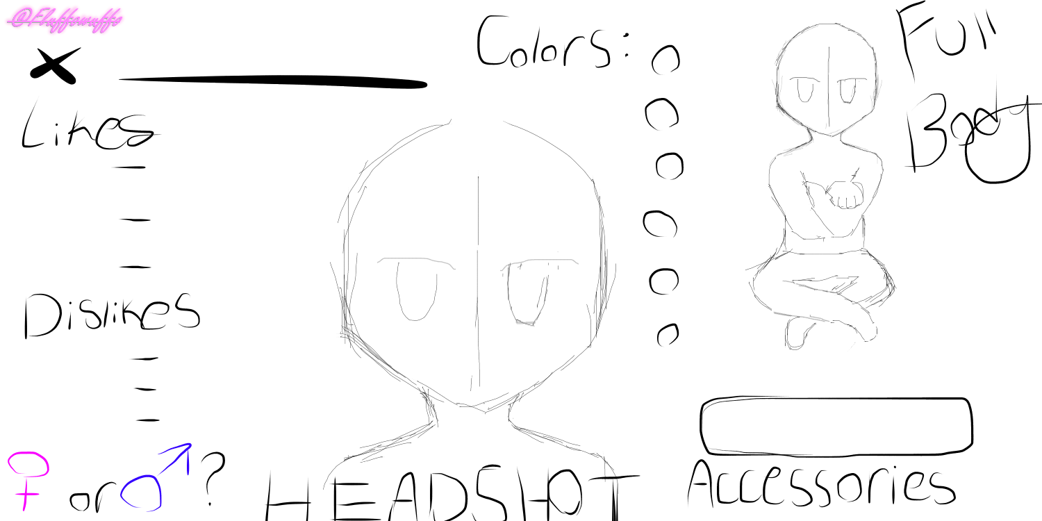 Character Reference Base by Fluffowuffo on DeviantArt