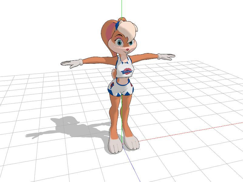 MMD Lola_bunny by karol_pawlinski by chainik78 on DeviantArt
