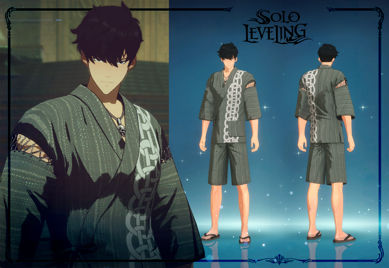 Solo Leveling: Arise Sung Jinwoo Yukata Mod by dakyoz on DeviantArt