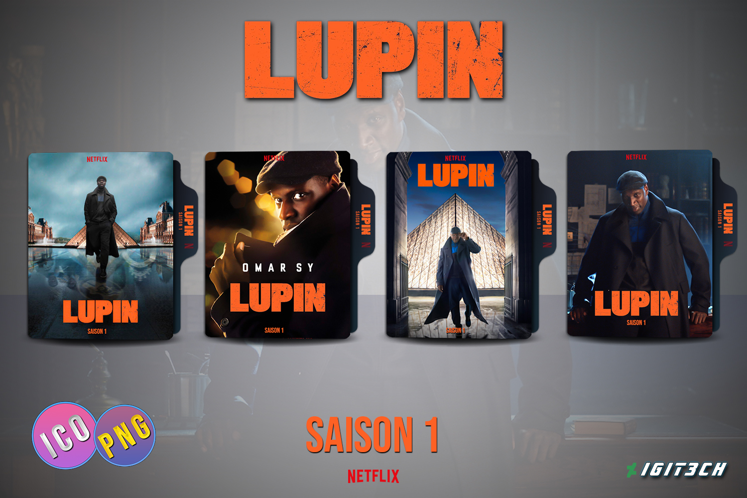 Lupin Folder Icon by_igit3ch by igit3ch on DeviantArt
