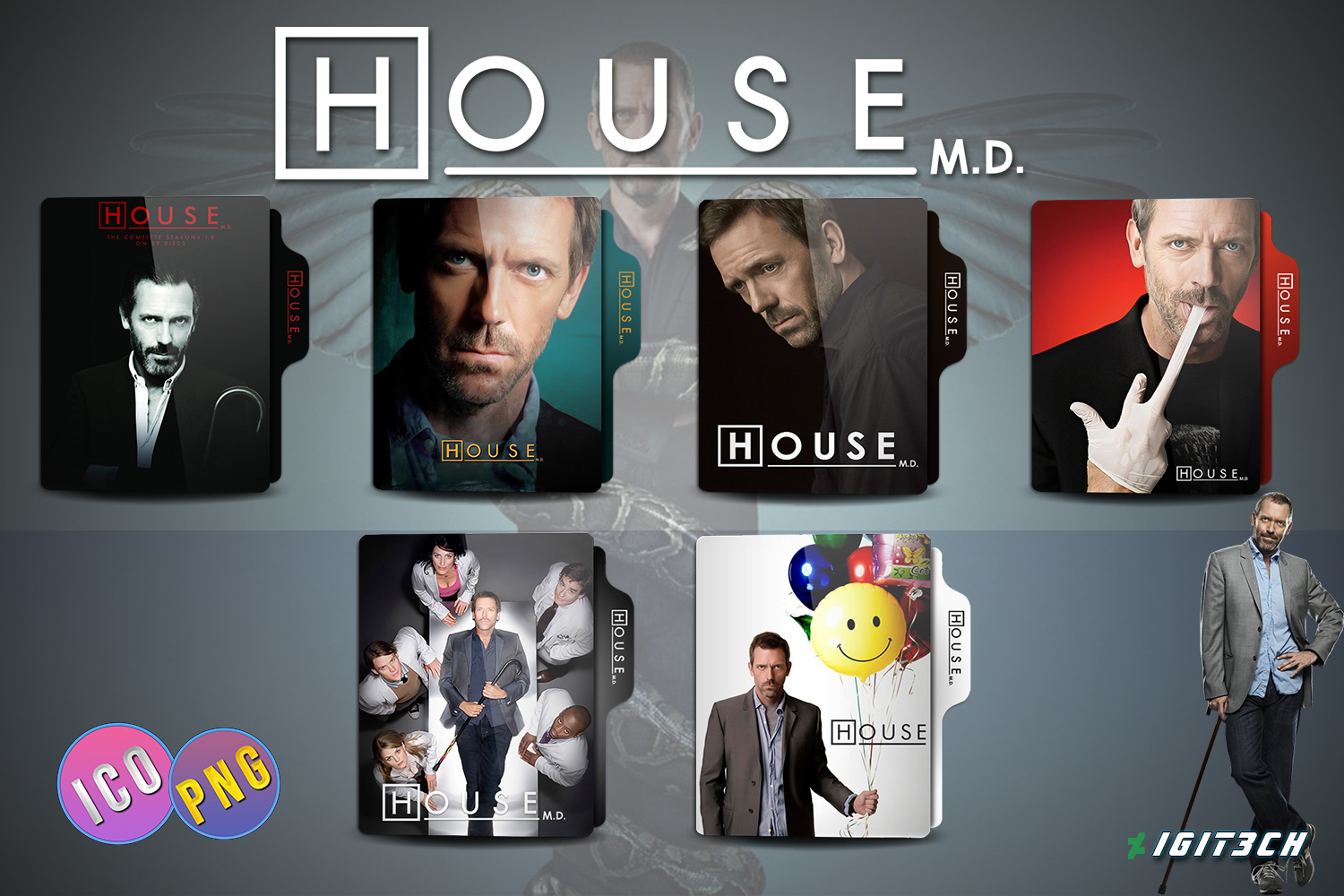 House MD Folder Icon by igit3ch by igit3ch on DeviantArt
