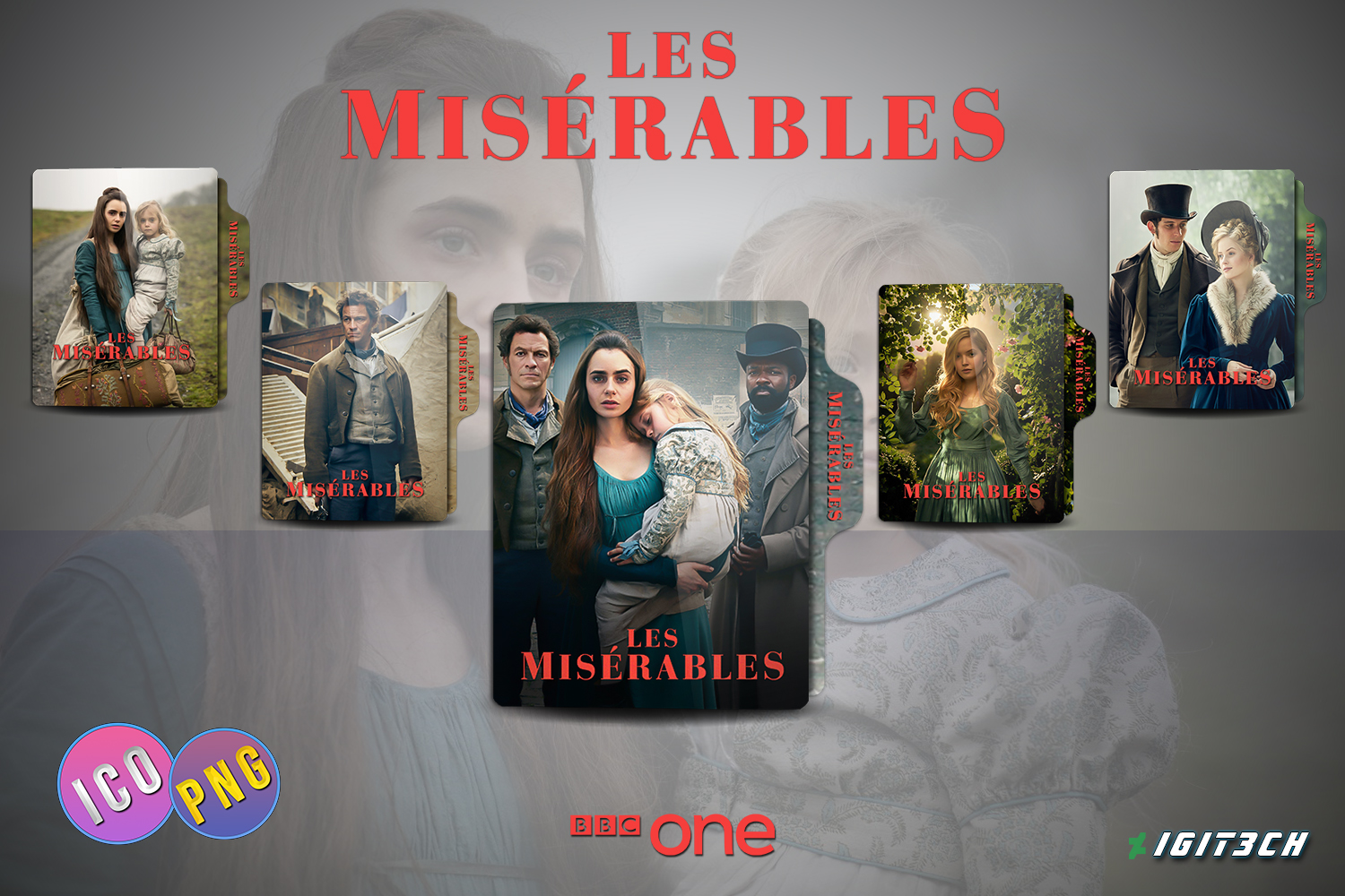 Les Miserables Folder Icon By Igit3ch by igit3ch on DeviantArt