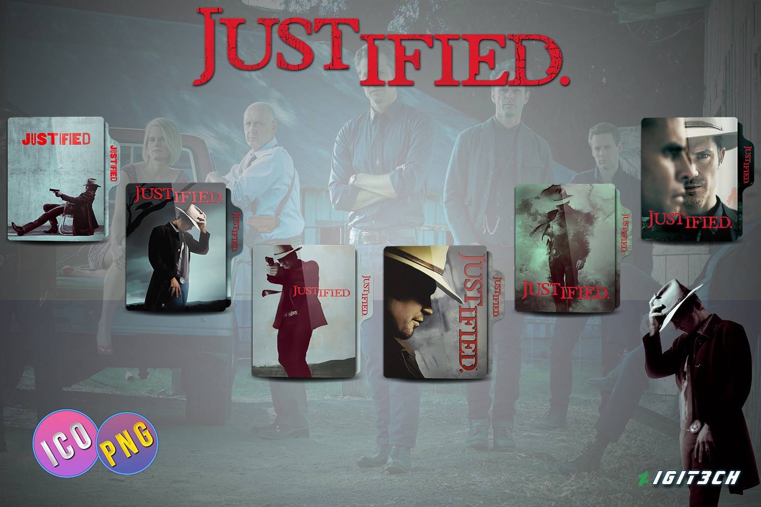 Justified Folder Icon By Igit3ch by igit3ch on DeviantArt