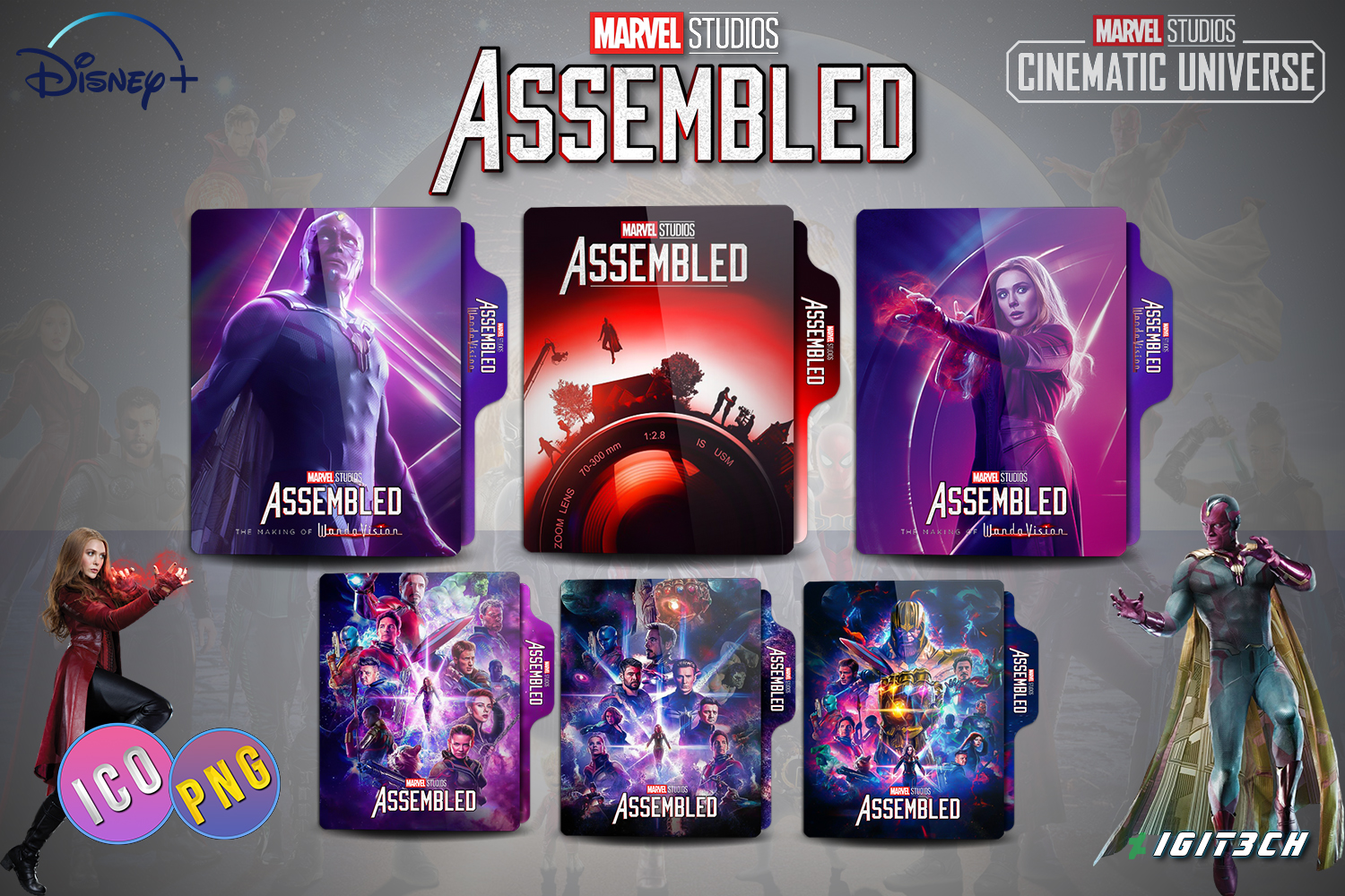Marvel Studios Assembled Folder Icon By Igit3ch by igit3ch on DeviantArt