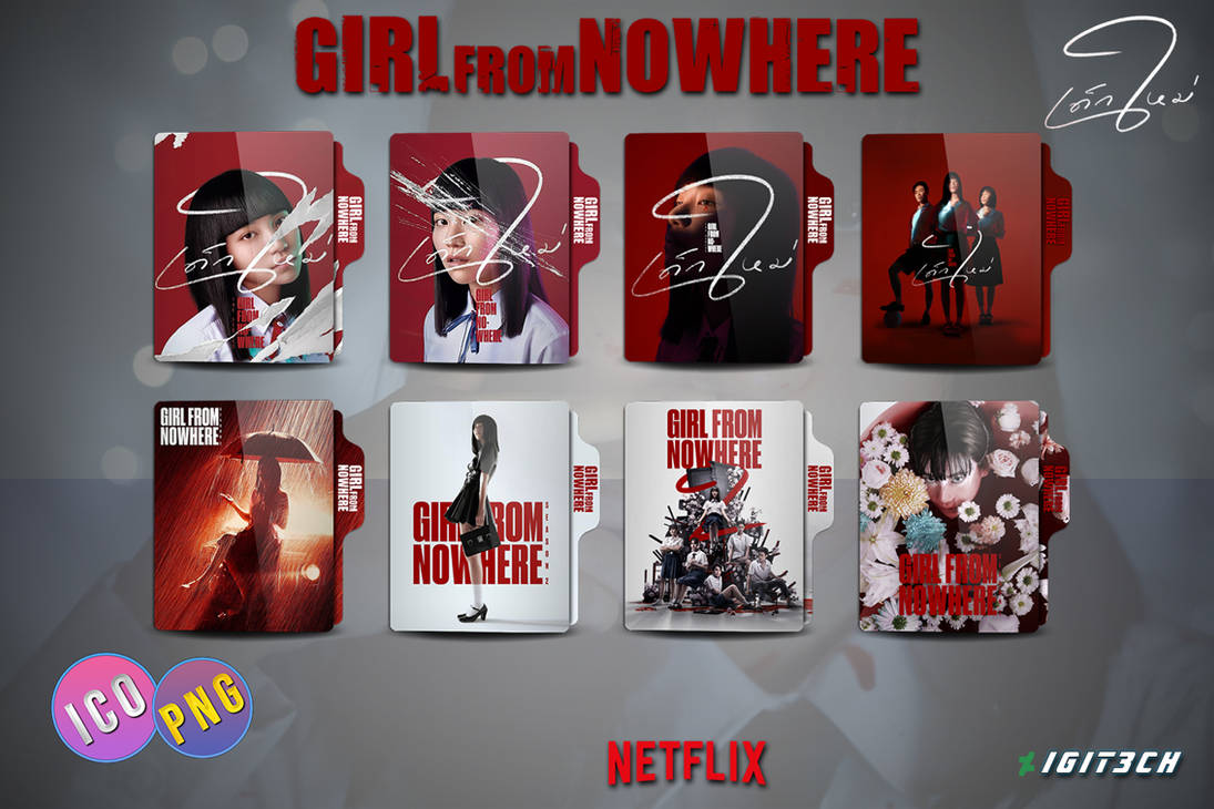 Girl From Nowhere folder icons by igit3ch on DeviantArt