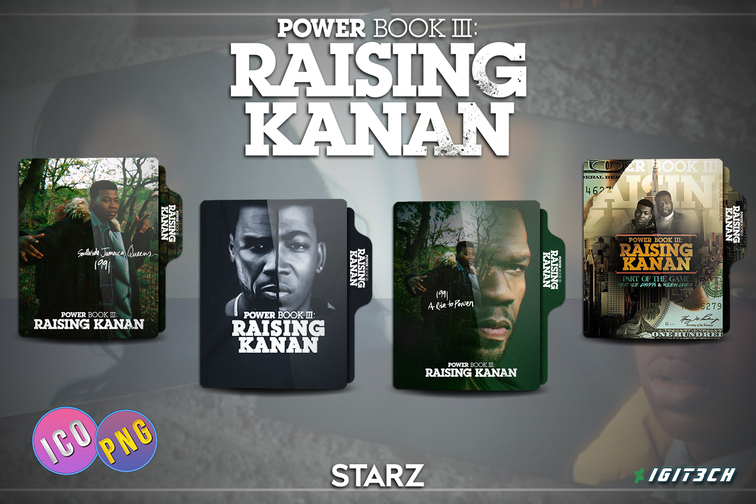 Power book III - Raising of Kanan [folder icons] by igit3ch on DeviantArt