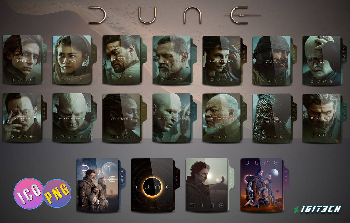 Dune (2021) [Folder Icons] by igit3ch on DeviantArt