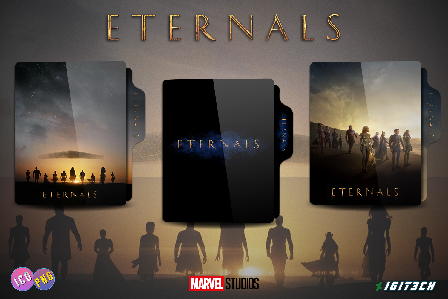 Eternals [Folder Icons] (2021) by igit3ch on DeviantArt