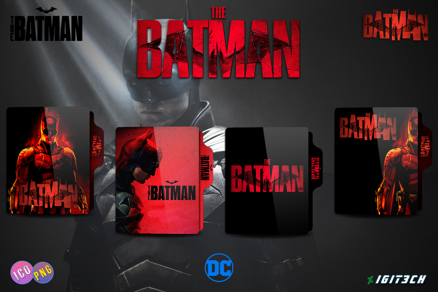 The Batman (2022) [Folder Icons] by igit3ch on DeviantArt