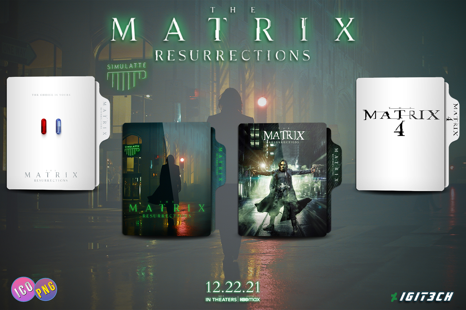 Matrix Resurrections [Folder Icons] (2021) by igit3ch on DeviantArt