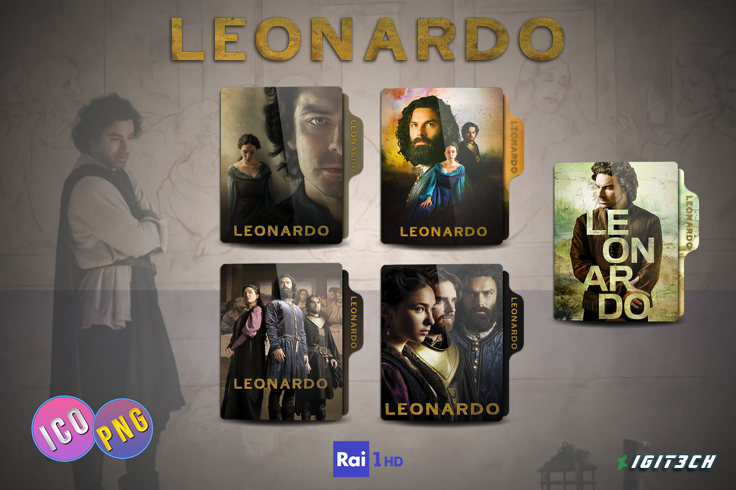 Leonardo [Folder Icons] by igit3ch on DeviantArt
