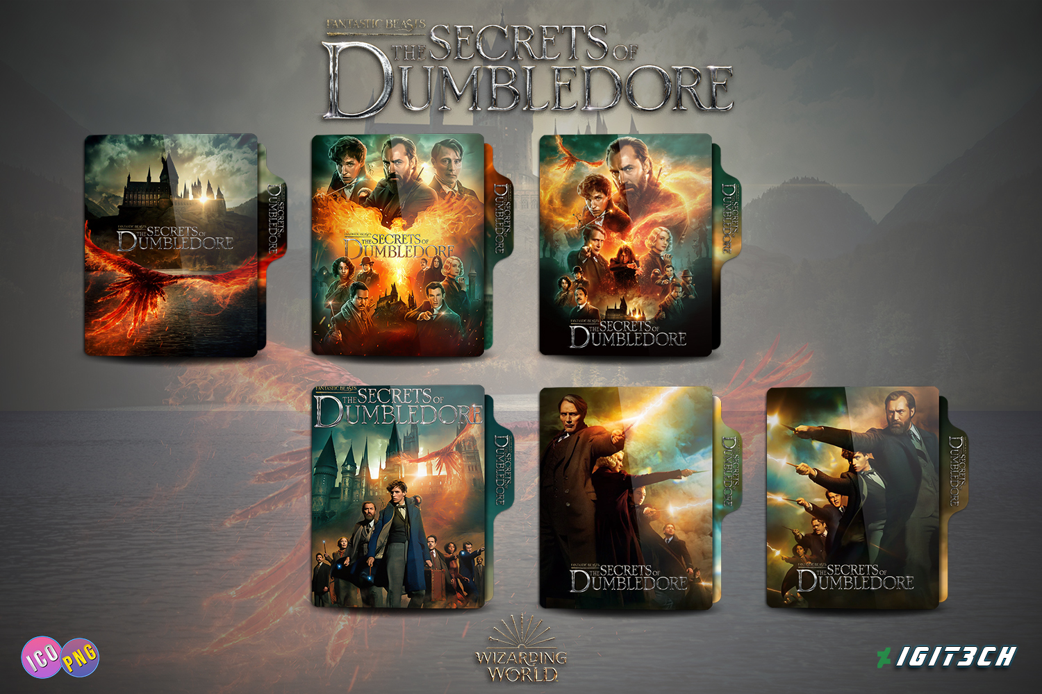 Fantastic Beasts 3 [Folder Icons] PACK-1 by igit3ch on DeviantArt