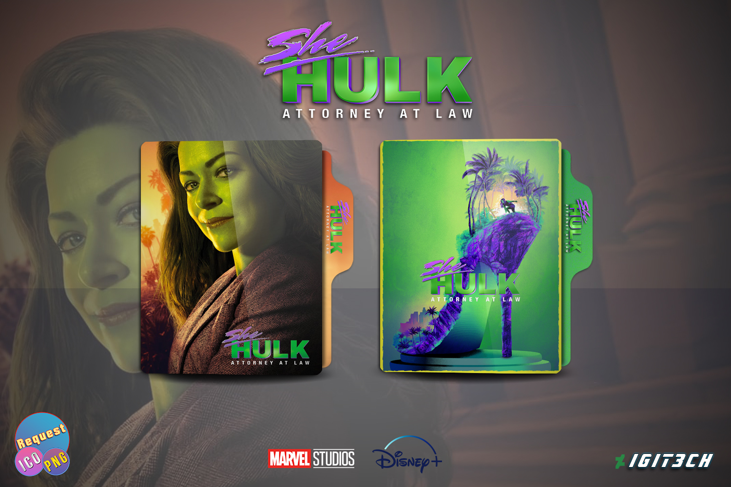 She Hulk [Folder Icons 2] by igit3ch on DeviantArt