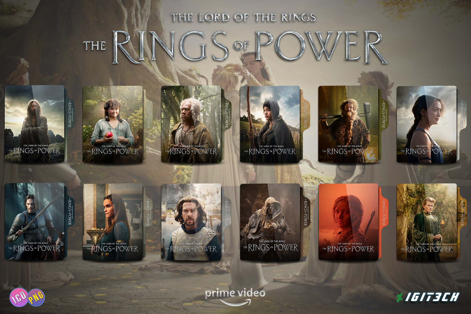 Rings Of Power (Pack-02) [Folder Icons] by igit3ch on DeviantArt