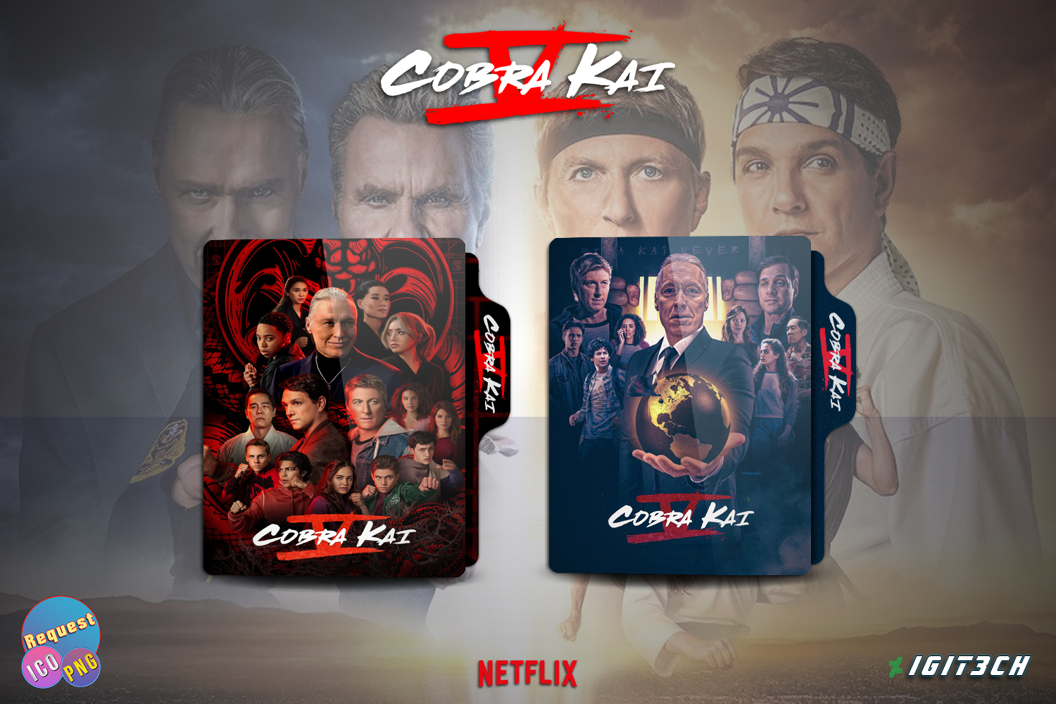 Cobra Kai s05 [Folder Icons] by igit3ch on DeviantArt