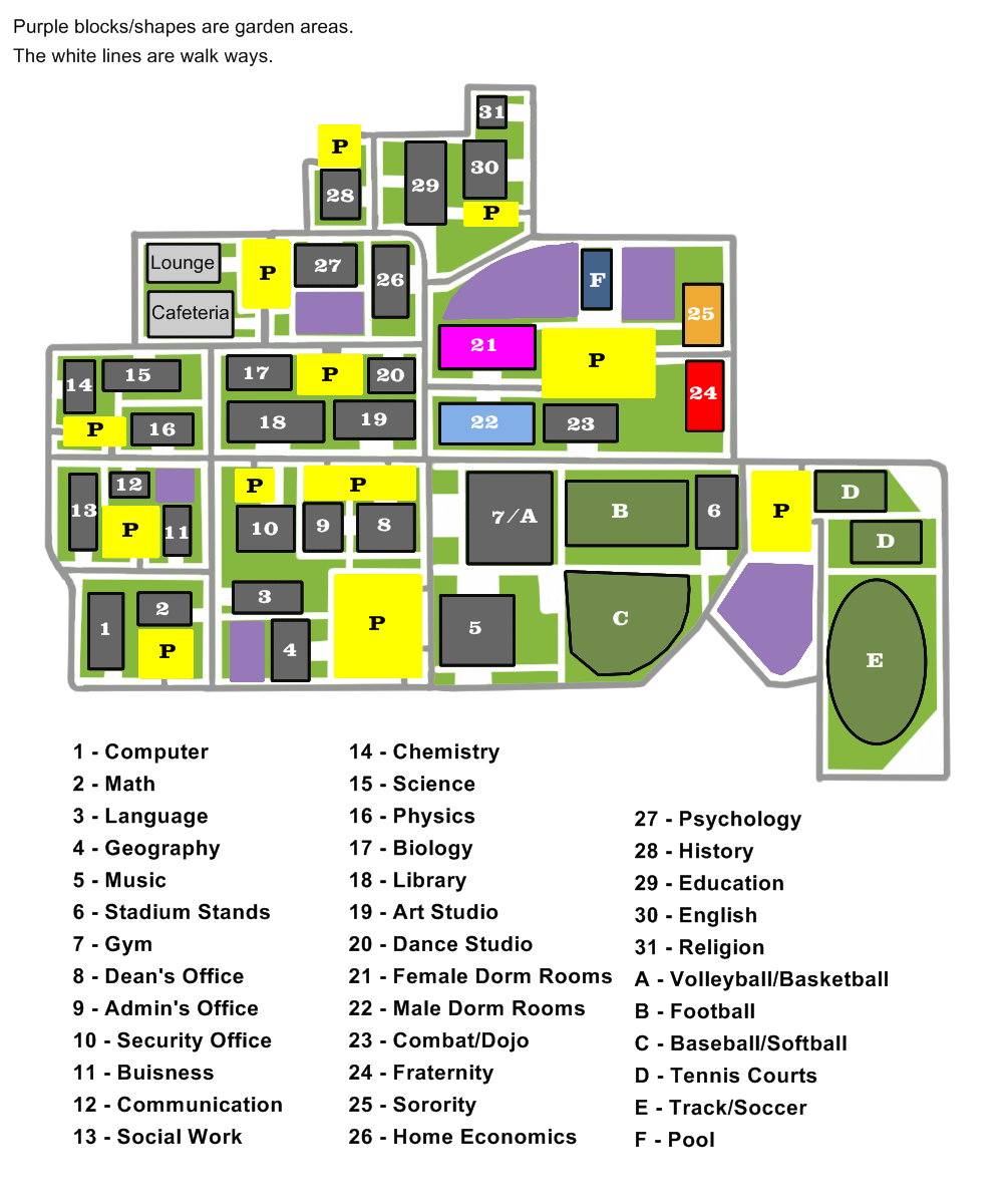 Campus Layout by Kamanari on DeviantArt
