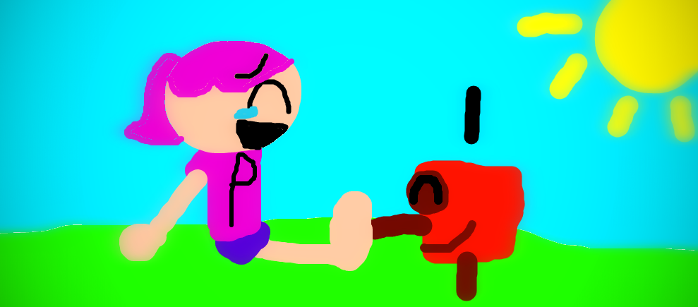 NumberBlocks One Tickled Polly by miguelzito on DeviantArt
