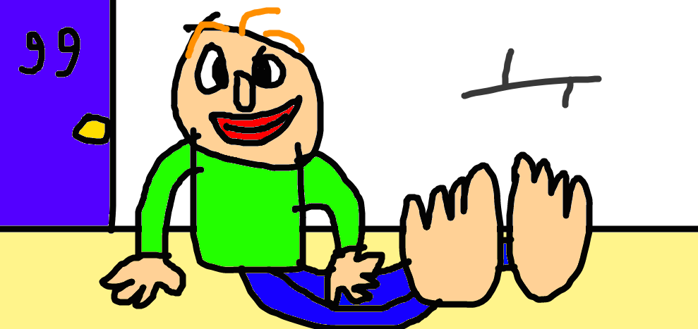 baldi feet by miguelzito on DeviantArt