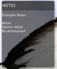 Notes Illustro Style RM skin by ahlamyusuf on DeviantArt