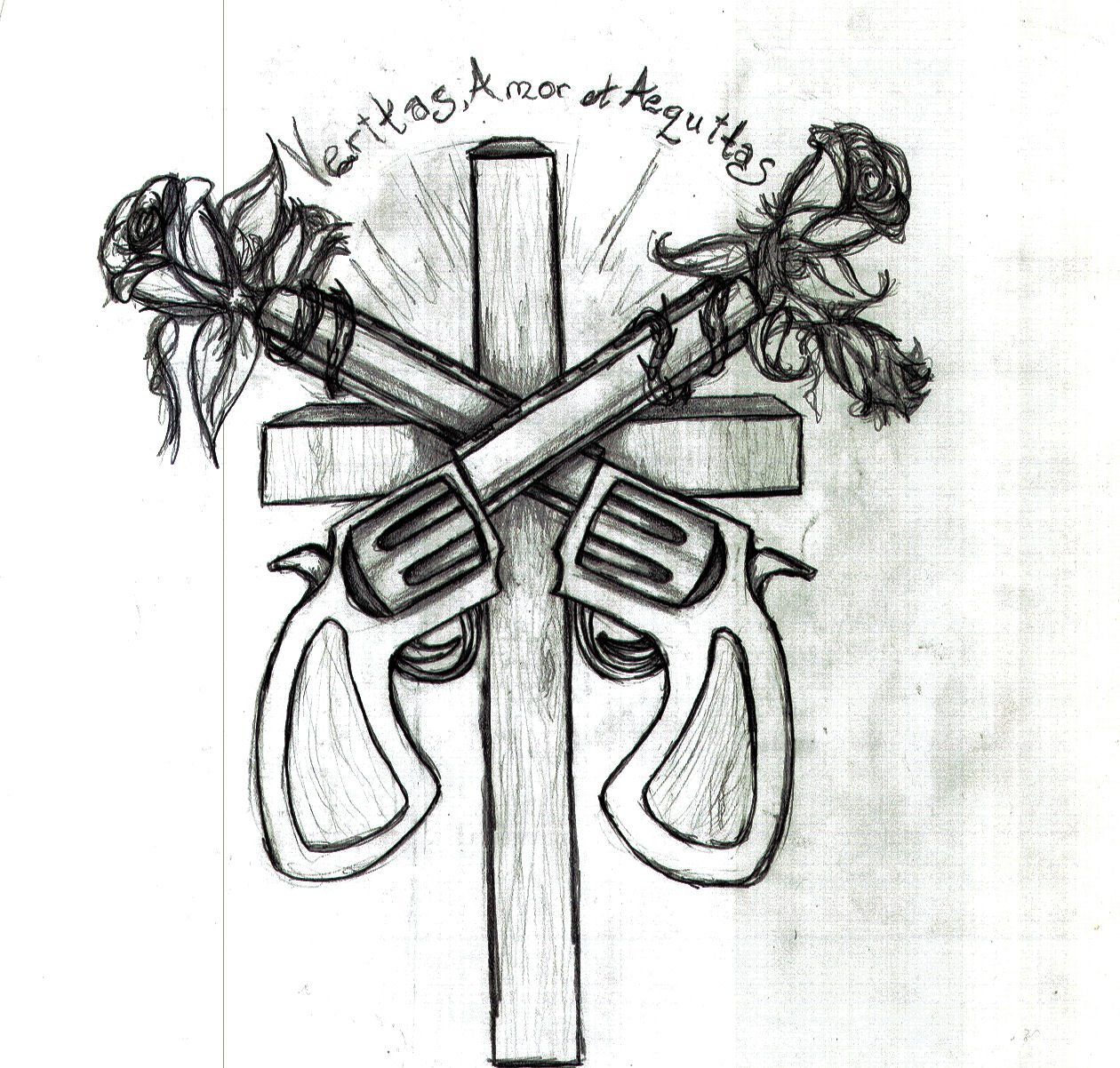 Veritas Aequitas Cross