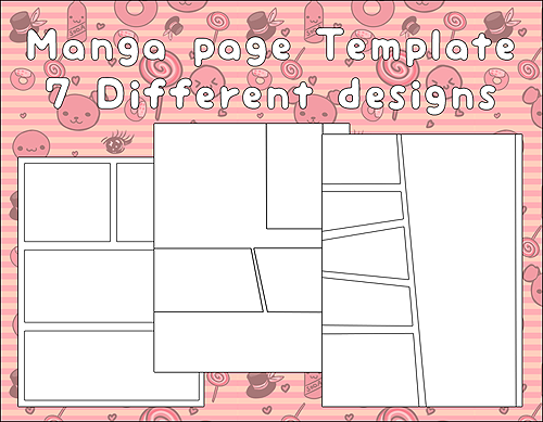 Manga page Template by Faeth-design on DeviantArt