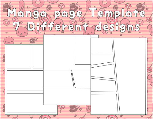 Manga page Template by Faeth-design on DeviantArt
