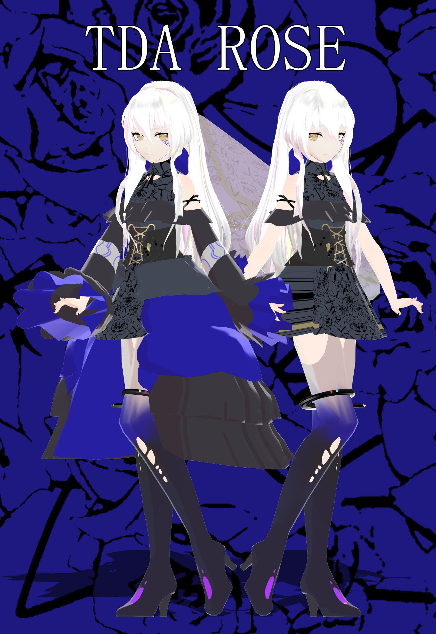[MMD] Tda Rose Model DOWNLOAD {CeVIO/SynthV] by Rubeeish on DeviantArt