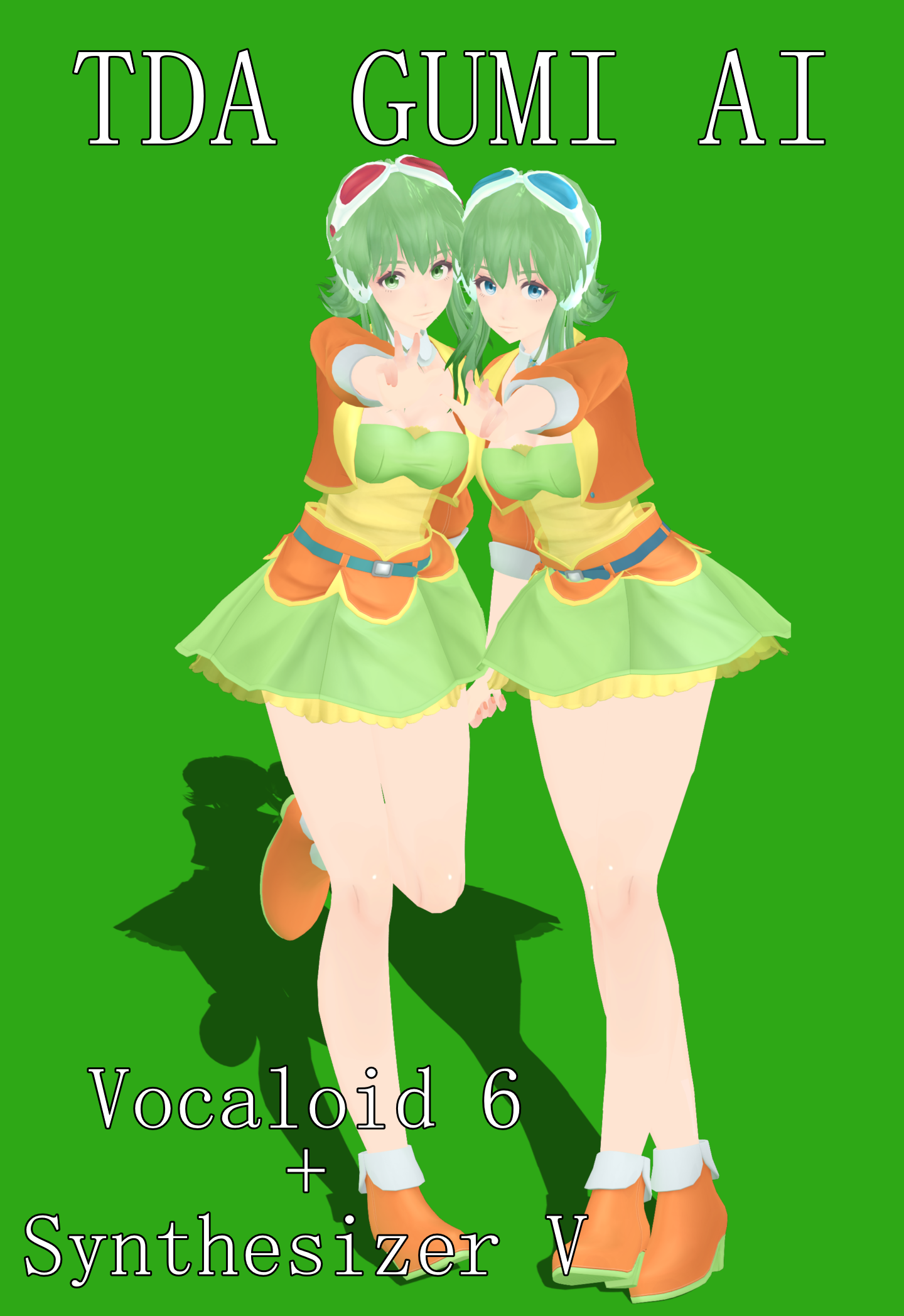 DL: Tda GUMI AI (Jjinomu-Styled) by Rubeeish on DeviantArt