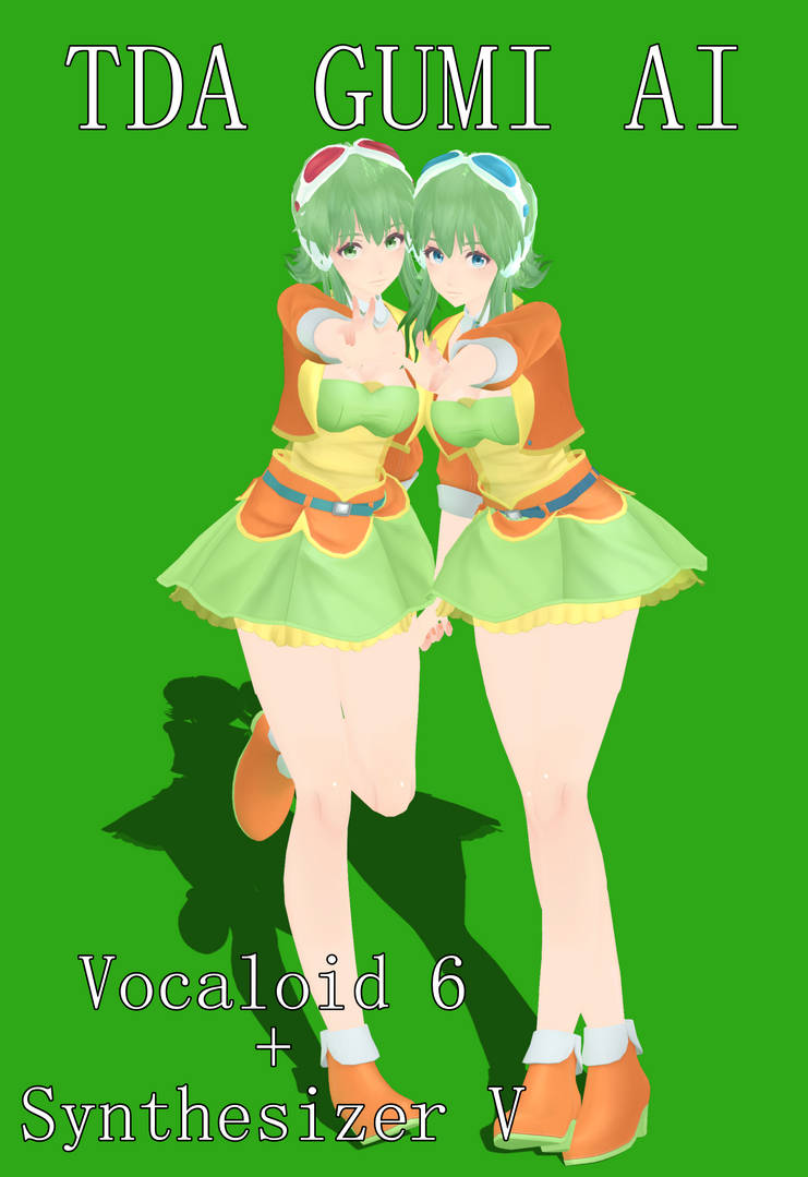 DL: Tda GUMI AI (Jjinomu-Styled) by Rubeeish on DeviantArt