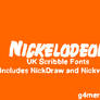 Nickelodeon 1981 Logo Font by RockNroolTOT on DeviantArt