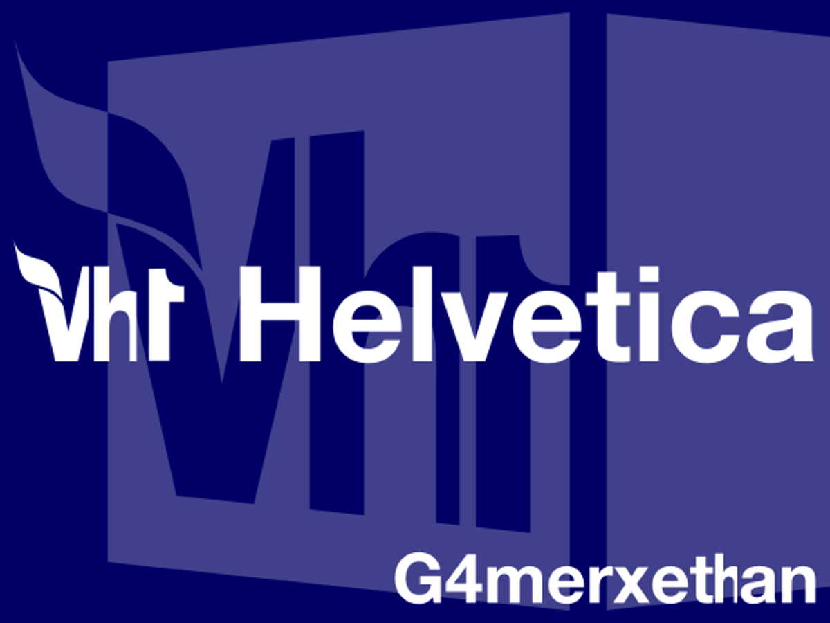 VH1 Helvetica by g4merxethan on DeviantArt