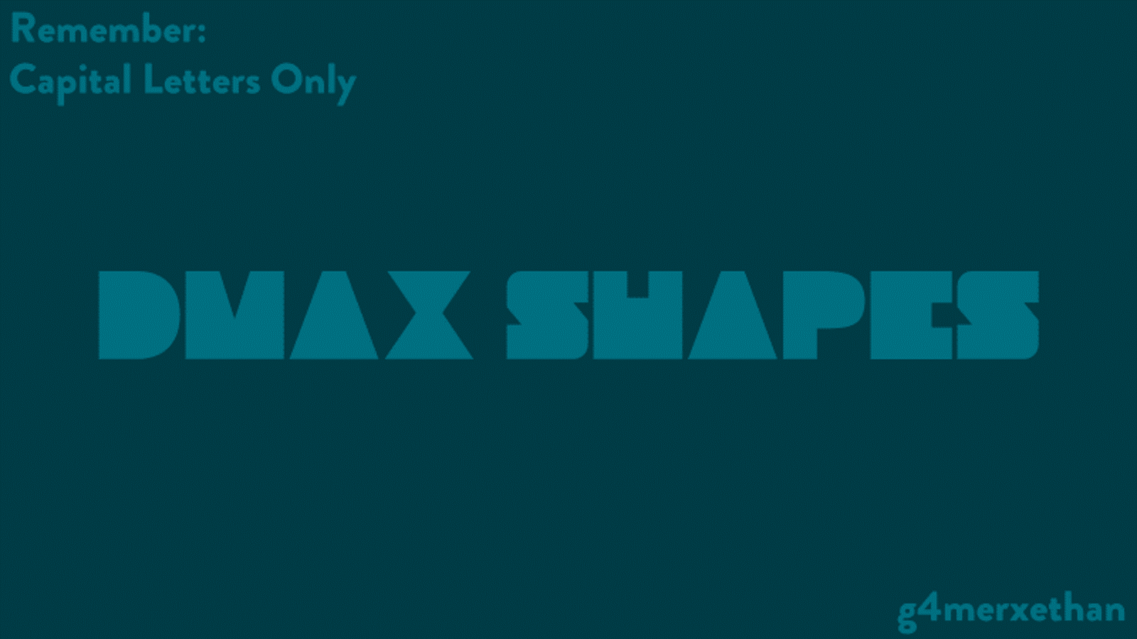 DMAX Shapes by yellowpen2009 on DeviantArt