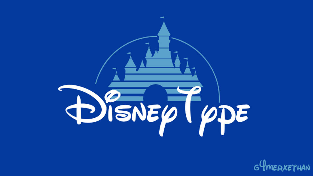 DisneyType by yellowpen2009 on DeviantArt