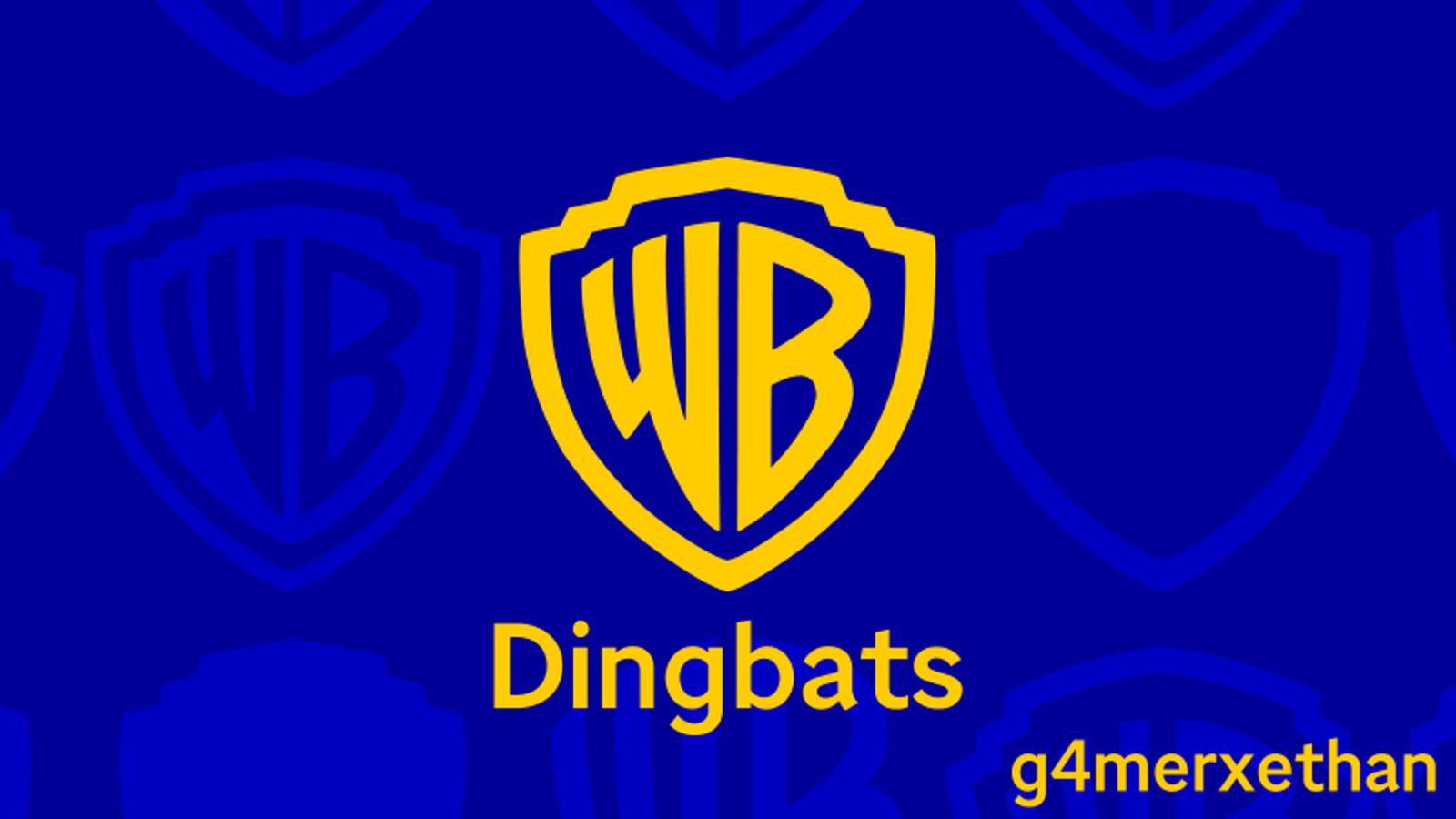 WB Dingbats by g4merxethan on DeviantArt