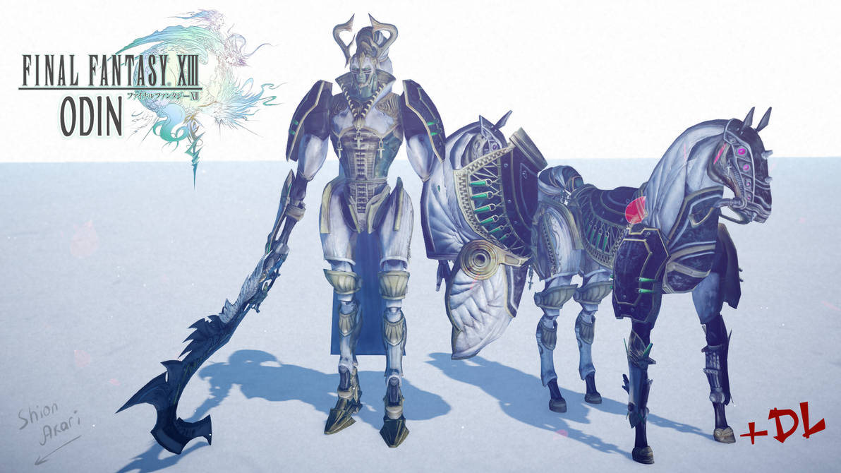 FFXIII Odin (alpha) by ShionAkari666 on DeviantArt