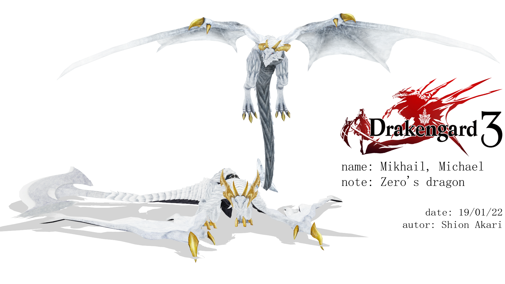 Drakengard 3 Zero Dragons (Michael and Mikhail) by ShionAkari666 on DeviantArt