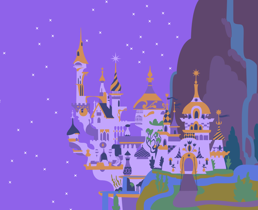 Canterlot Vector by Akili-Amethyst on DeviantArt