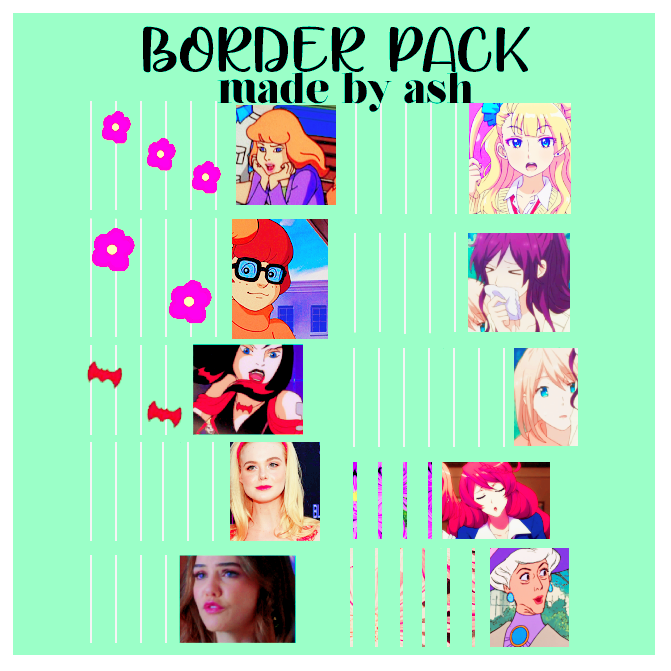 Rp Icon Border Pack by ofwiltcdsunflowrs on DeviantArt