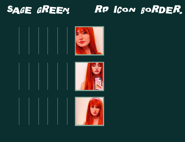 #10. Sage Green Border by ofwiltcdsunflowrs on DeviantArt