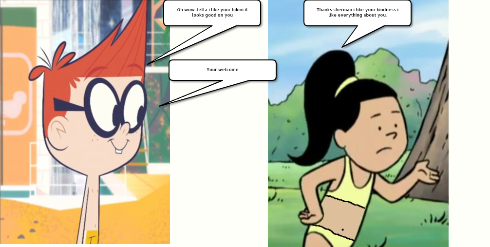 Sherman and jetta like each other by Pudihan98 on DeviantArt