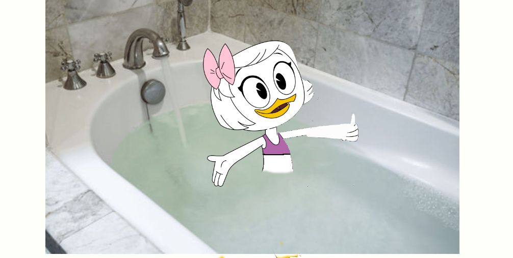 Webby venderquack in the bath tub. by Pudihan98 on DeviantArt
