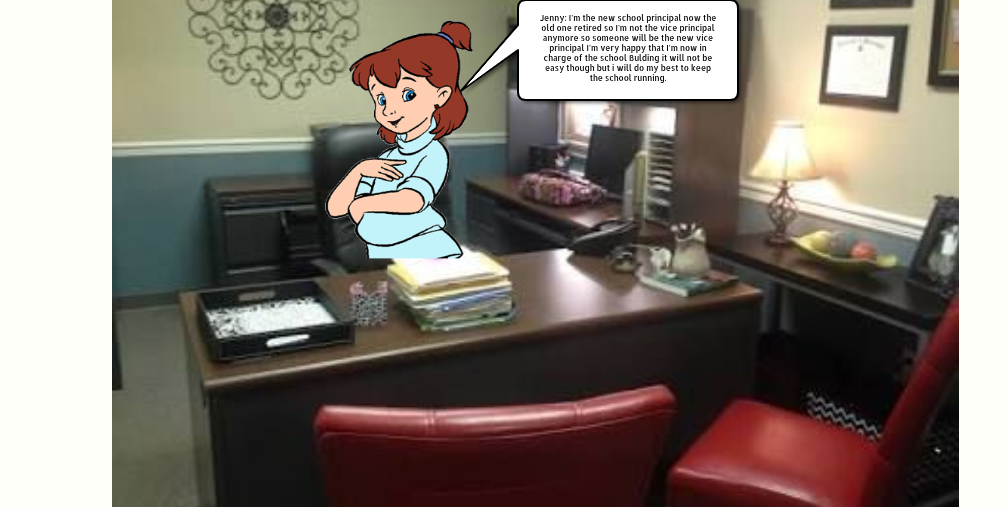 Jenny Foxworth the new school Principal by Pudihan98 on DeviantArt