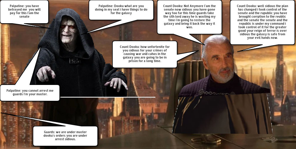 Count Dooku saves the Galaxy. by Pudihan98 on DeviantArt