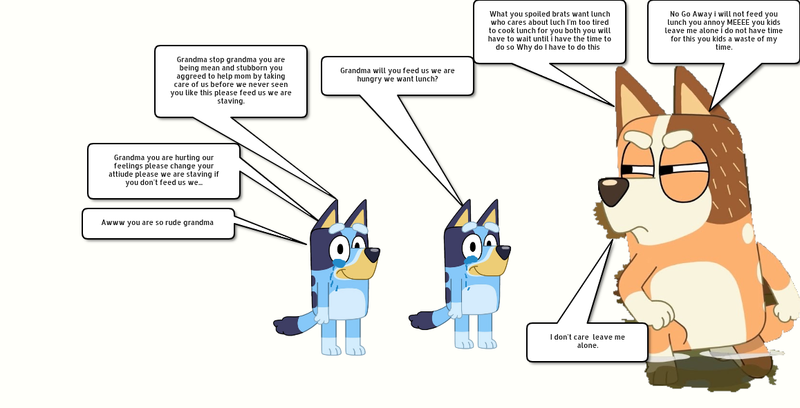 The stubborn grandmother. by Pudihan98 on DeviantArt