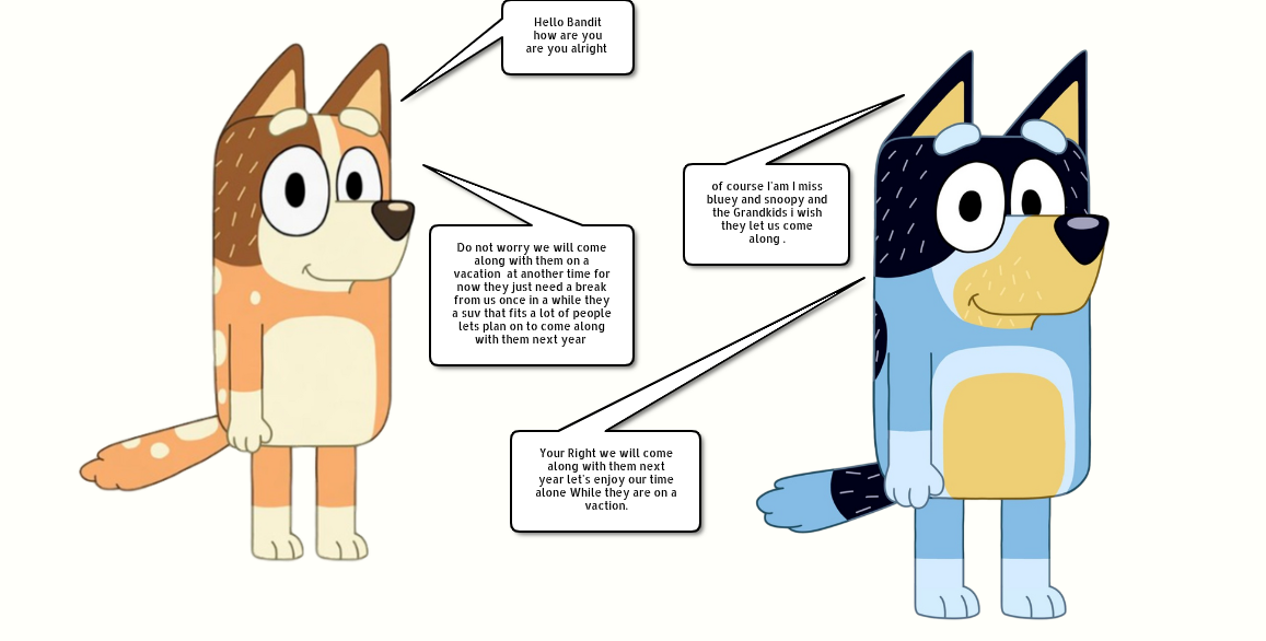 Bandit and Chilli talking. by Pudihan98 on DeviantArt